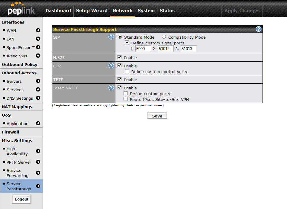 Peplink | Pepwave - Forum