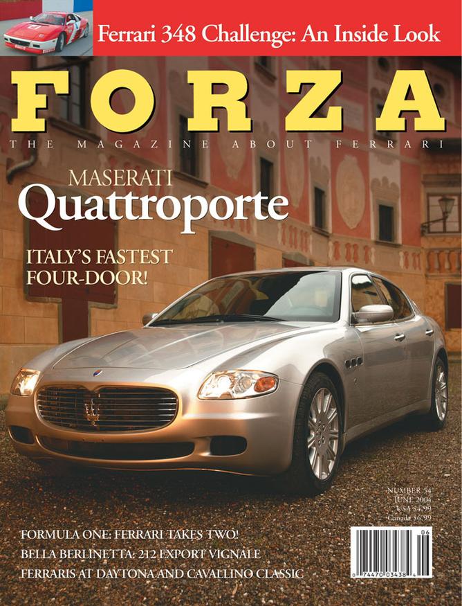 Issue 54 | June 2004 | Forza | The Magazine About Ferrari