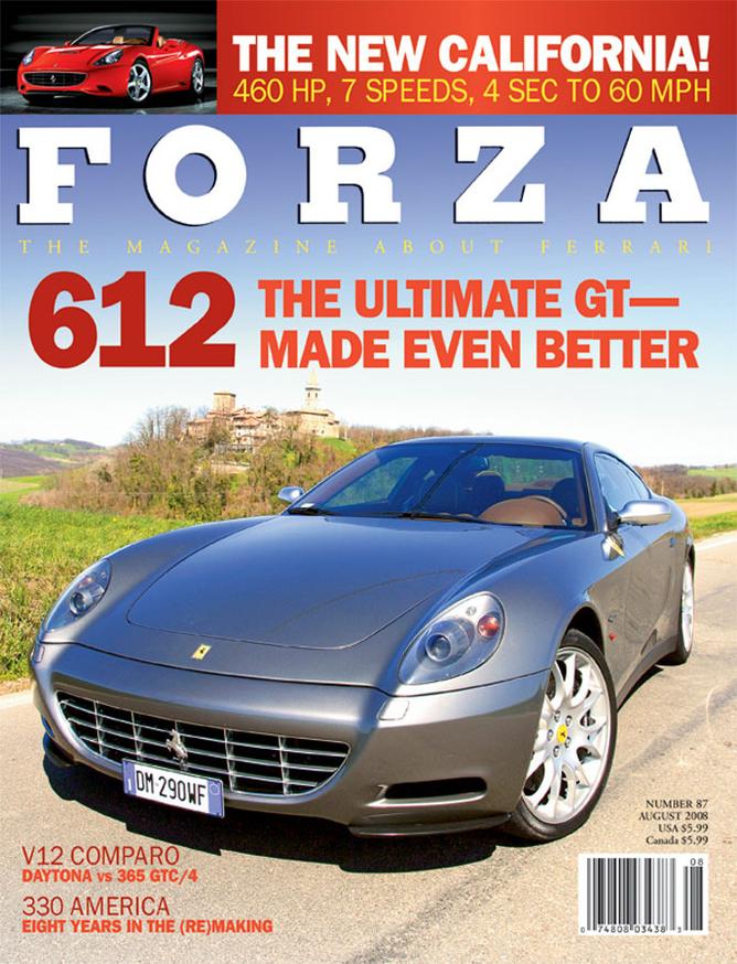 Issue 87 | August 2008 | Forza | The Magazine About Ferrari