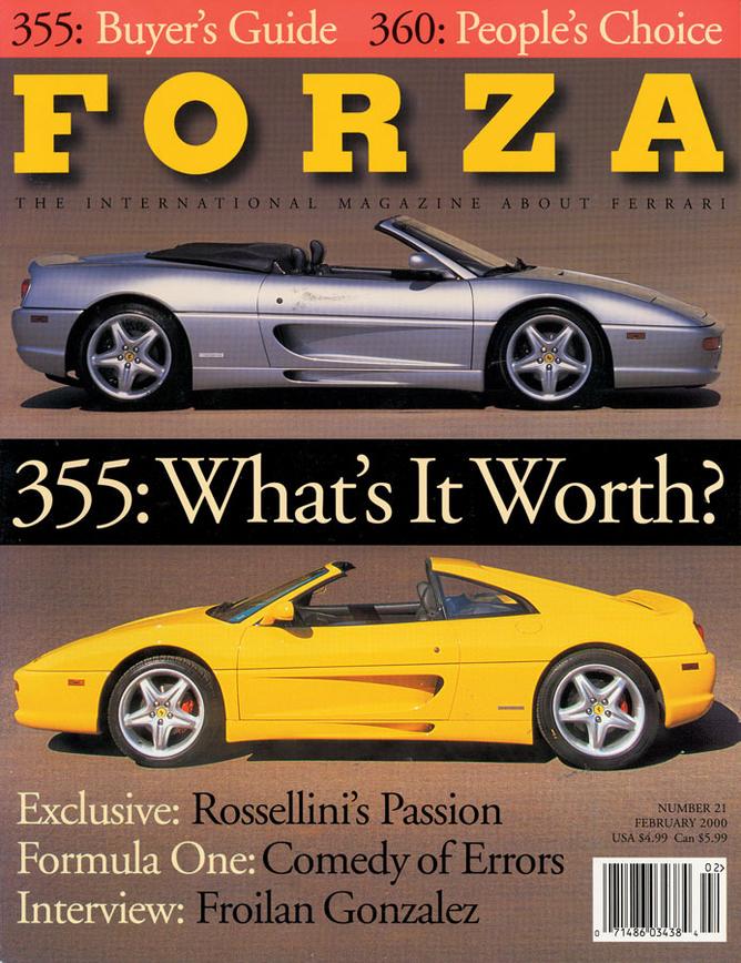 Issue 21 | February 2000 | Forza | The Magazine About Ferrari
