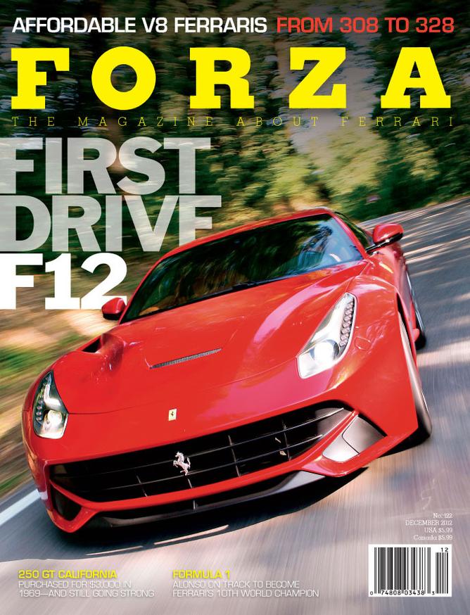 Issue 122 | December 2012 | Forza | The Magazine About Ferrari