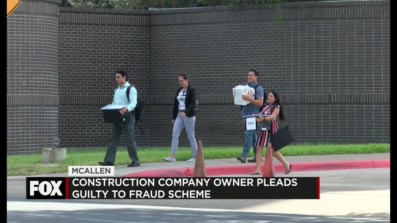 Construction Company Owner Pleads Guilty to Fraud Scheme