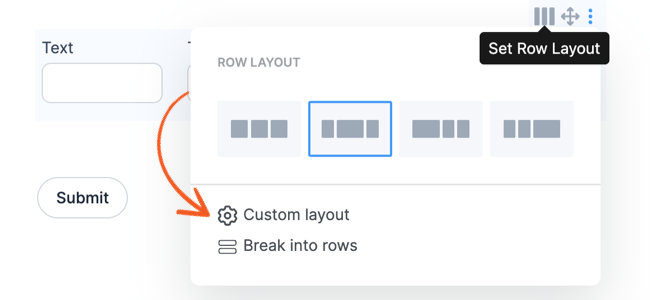 How Do I Place Multiple Fields On The Same Row Formidable Forms