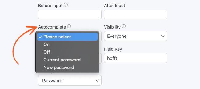 Password - Formidable Forms