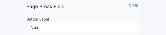 Page Break - Formidable Forms