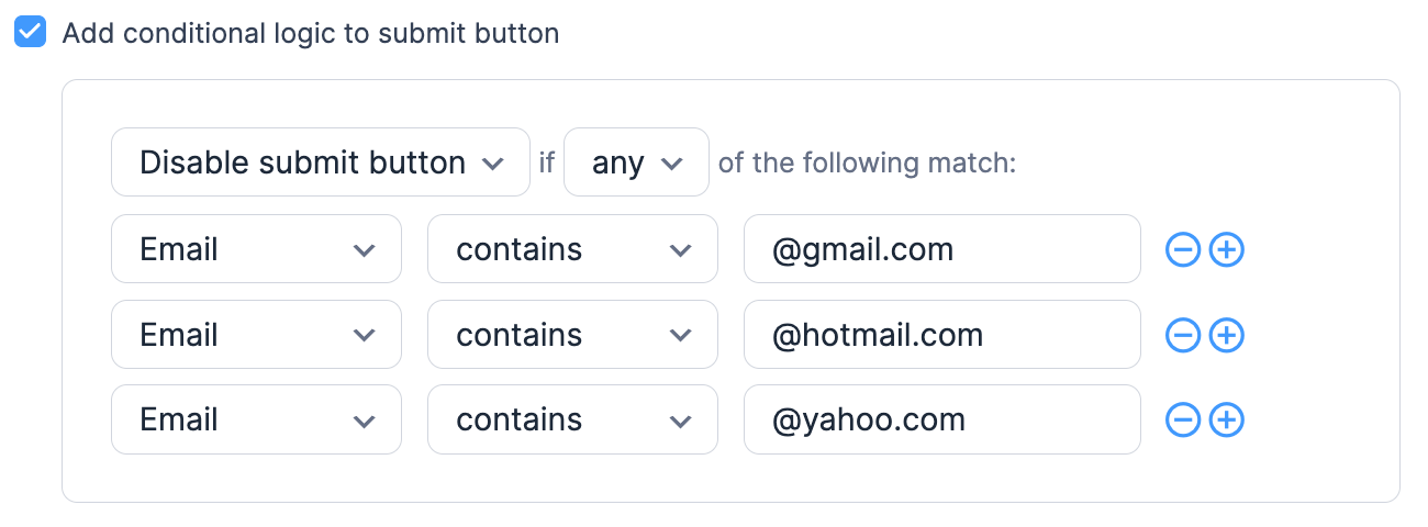 General Form Settings - Formidable Forms