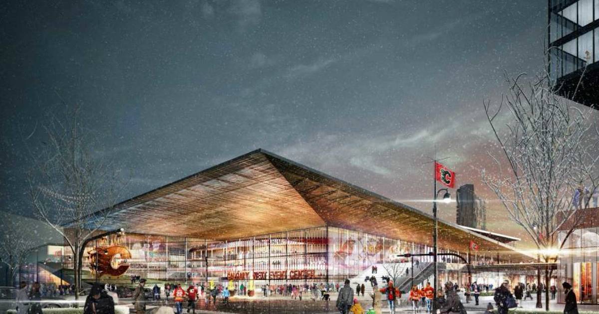 Calgary is officially getting a new arena for the Flames and here's ...