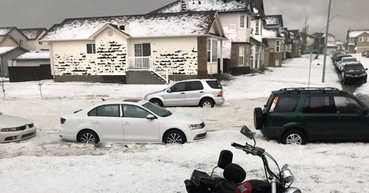 The Recent Hailstorm In Calgary One Of The Costliest Natural Disasters the-recent-hailstorm-in-calgary-one-of-the-costliest-natural-disasters