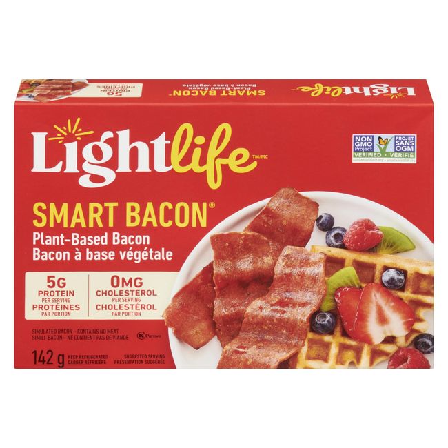 Lightlife Smart Bacon Plant-based Bacon| 142 Gram