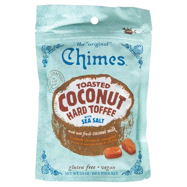 Chimes Toasted Coconut Toffee With Sea Salt| 100 Gram
