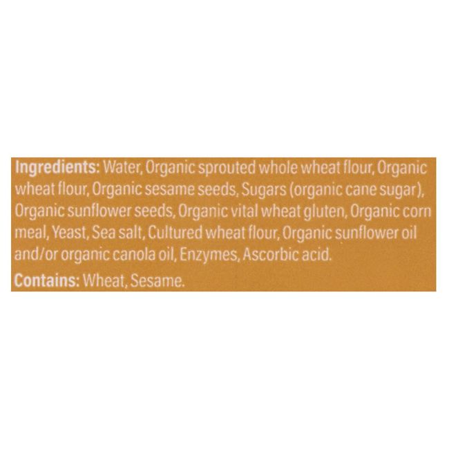 Silver Hills Bakery Organic Sprouted Power Sesame Sunflower Bagel| 400 Gram
