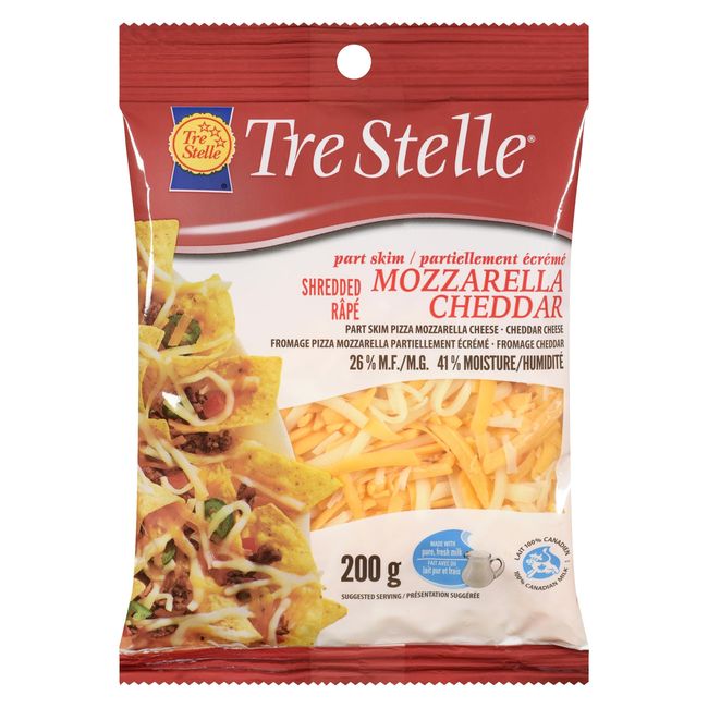 Shredded Mozzarella Cheddar, 200 Gram | FoodServiceDirect.ca - Canada's ...