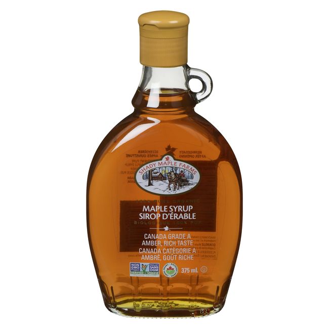 Organic Rich Taste Maple Syrup, 375 Milliliter | FoodServiceDirect.ca ...