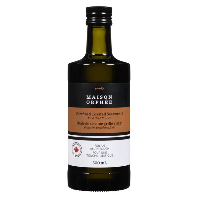 Maison Orphee Unrefined Toasted Sesame Oil| 500 Milliliter
