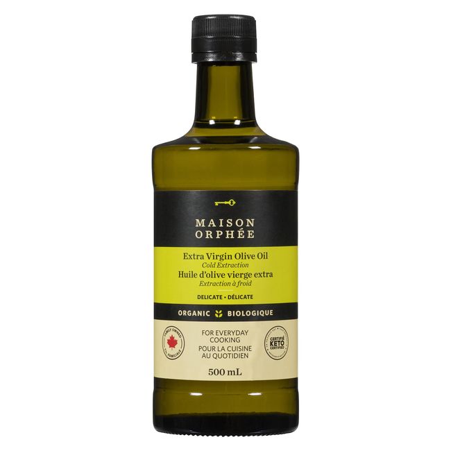 Maison Orphee Delicate Organic Extra Virgin Olive Oil| 500 Milliliter