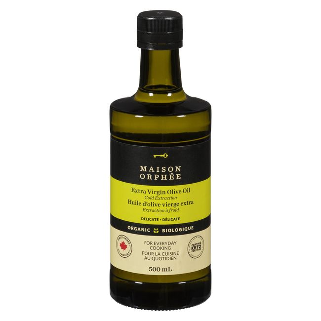 Delicate Organic Extra Virgin Olive Oil, 500 Milliliter ...