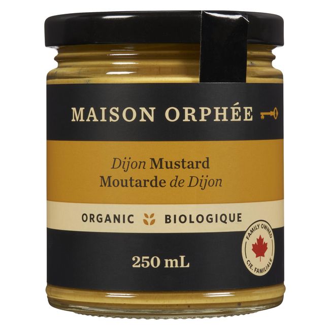 Maison Orphee Organic Dijon Mustard| 250 Milliliter