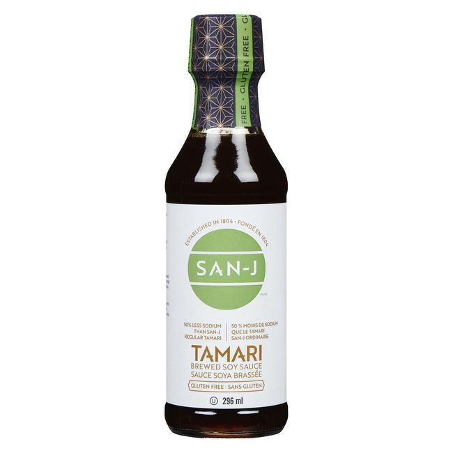 Tamari Sauce San J 50 Percent Less Sodium Gluten Free Vegan , 5 Gallon ...