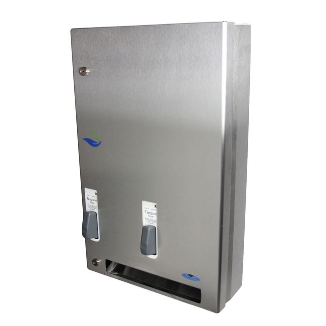 Stainless Steel Push Button Free Feminine Product Dispenser ...
