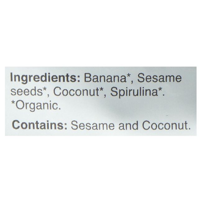 Nud Fud Spirulina Banana Crisps| 66 Gram
