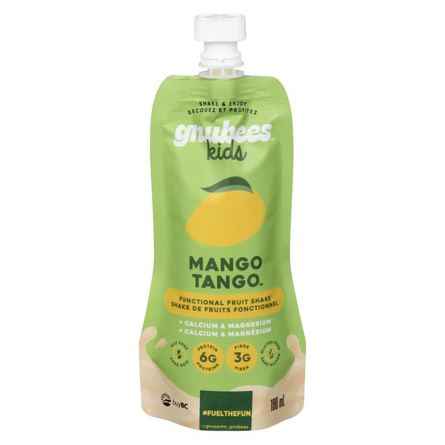 Gnubees Kids Mango Tango Fruit Shake| 190 Milliliter