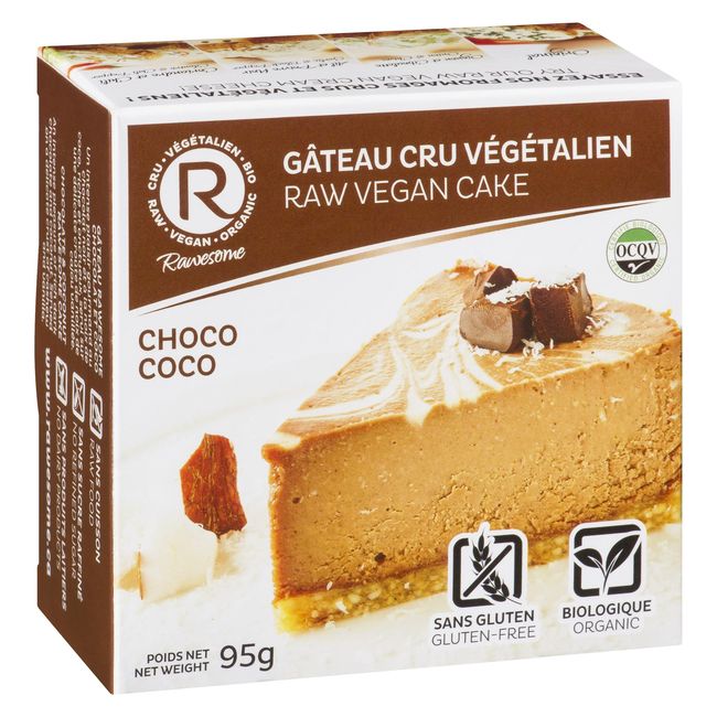 Rawesome Choco Coco Raw Vegan Cake| 95 Gram