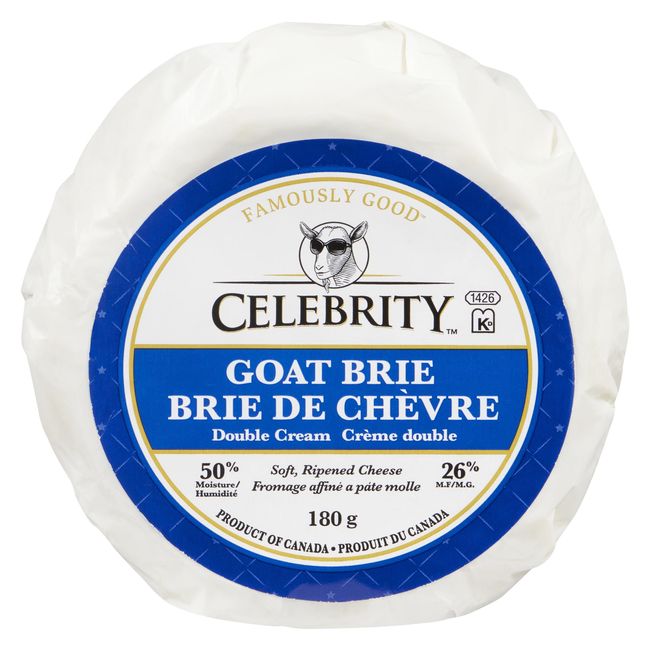 Celebrity Brie Goat Cheese 180 Gram