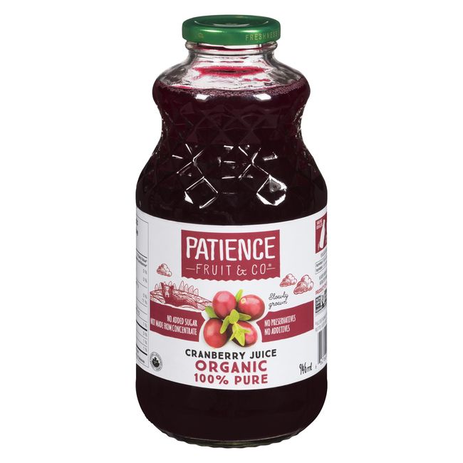 Organic Pure Cranberry Juice, 946 Milliliter | FoodServiceDirect.ca ...