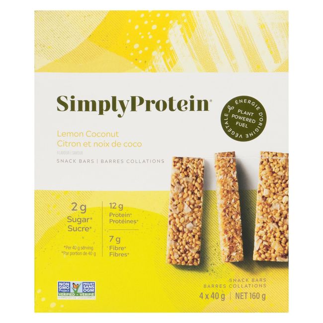 Simplyprotein Lemon Coconut Snack Bar| 160 Gram
