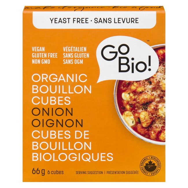 Organic Yeast Free Onion Bouillon Cubes, 66 Gram | FoodServiceDirect.ca ...