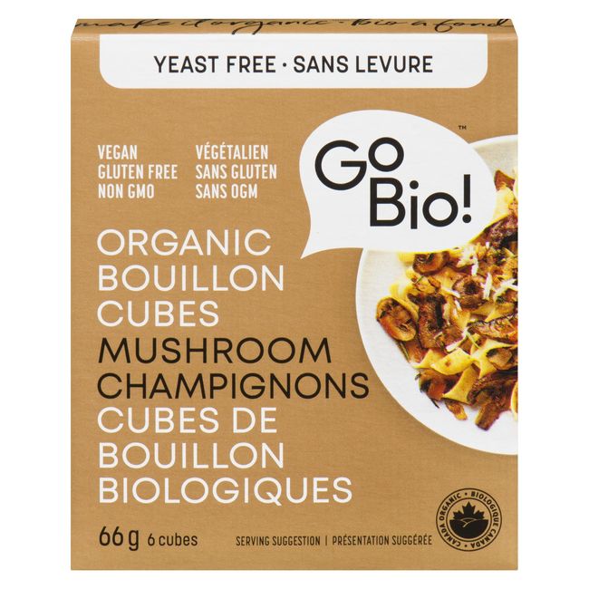 Organic Yeast Free Mushroom Bouillon Cubes, 66 Gram | FoodServiceDirect ...