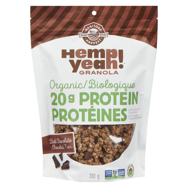 Hemp Yeah Dark Chocolate Granola, 283 Gram | FoodServiceDirect.ca ...