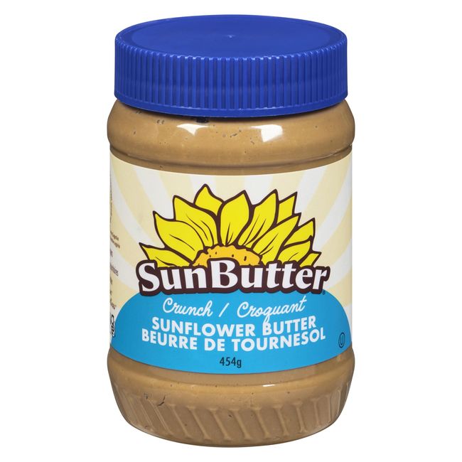 Sunbutter Original Natural Crunch Sunflower Butter| 454 Gram