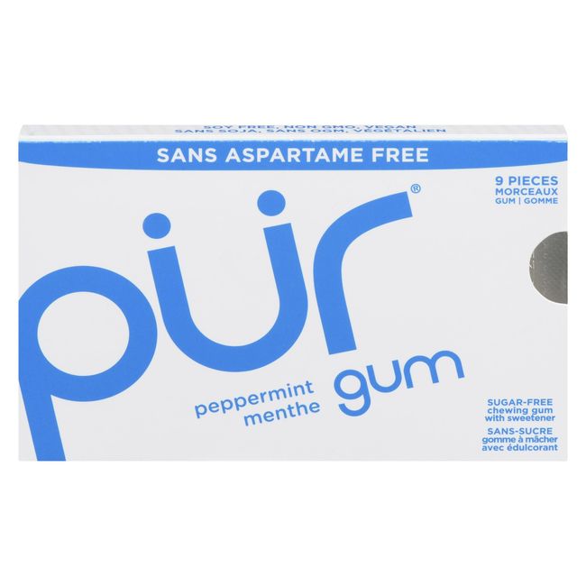 Pur Peppermint Gum| 17.5 Gram
