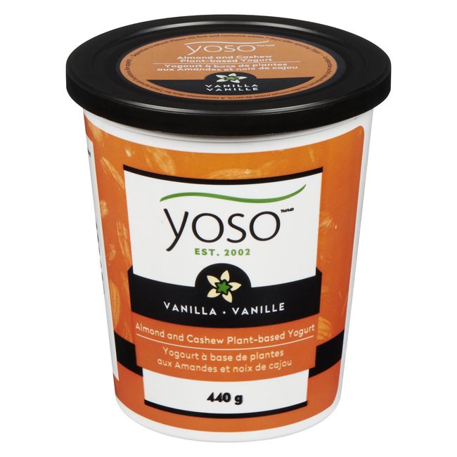Yoso Almond Cashew Vanilla Plant Based Yogurt| 440 Grams