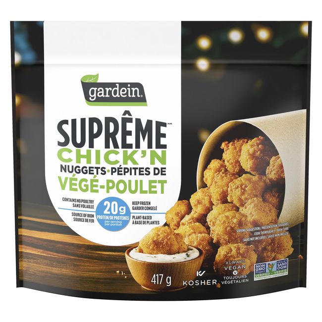 Ultimate Plant Based Chicken Nuggets, 417 Gram | FoodServiceDirect.ca ...