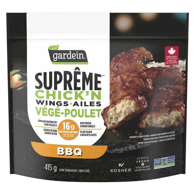 Ultimate BBQ Plant Based Chicken Wings, 415 Gram | FoodServiceDirect.ca ...