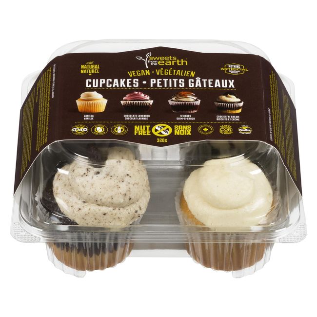 Sweets From The Earth Nut Free Assorted Cupcake| 320 Gram