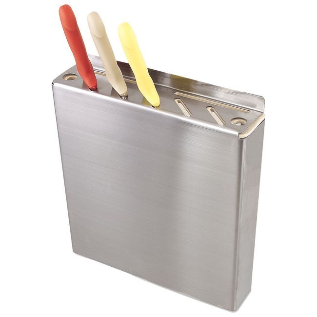 Browne Stainless Steel Knife Rack| 12 X 12 X 2.5 Inch