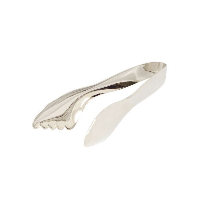 Browne Eclipse 18/8 Stainless Steel Mirror Finish Offset Serving Tong ...