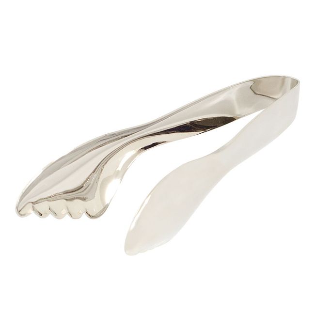 Browne Eclipse 18/8 Stainless Steel Mirror Finish Offset Serving Tong ...