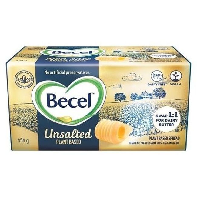 Unsalted Plant Based Butter, 454 Gram | FoodServiceDirect.ca - Canada's ...
