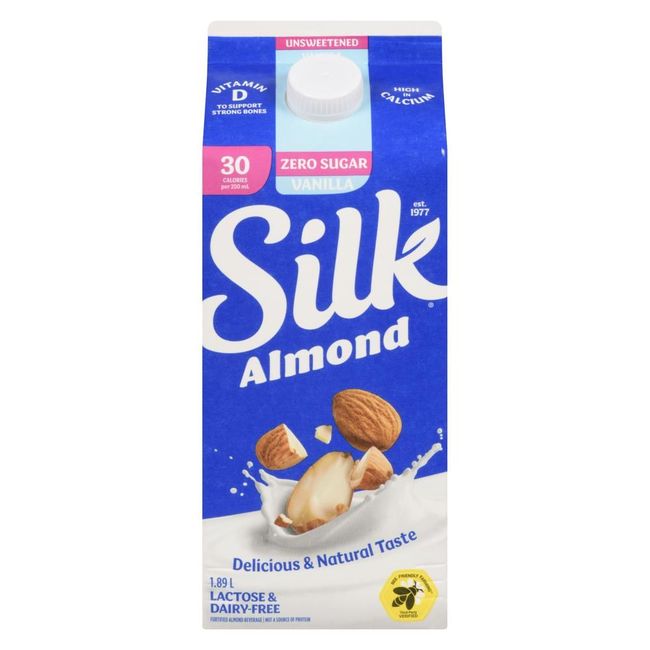 Silk Silk Esl Almond Vanilla Unsweetened 1.89l (silk Esl Almond Vanilla Unsweetened 1.89l)