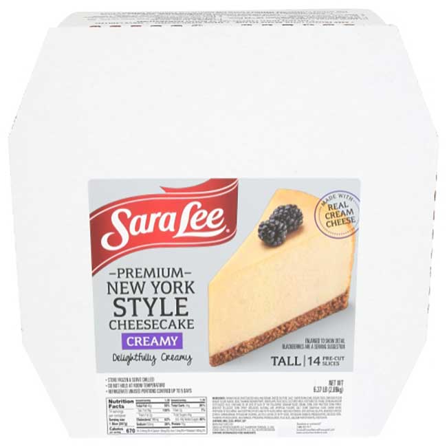 Sara Lee 10 Inch 14-slice Restaurant Reserve Classic Tall New York ...