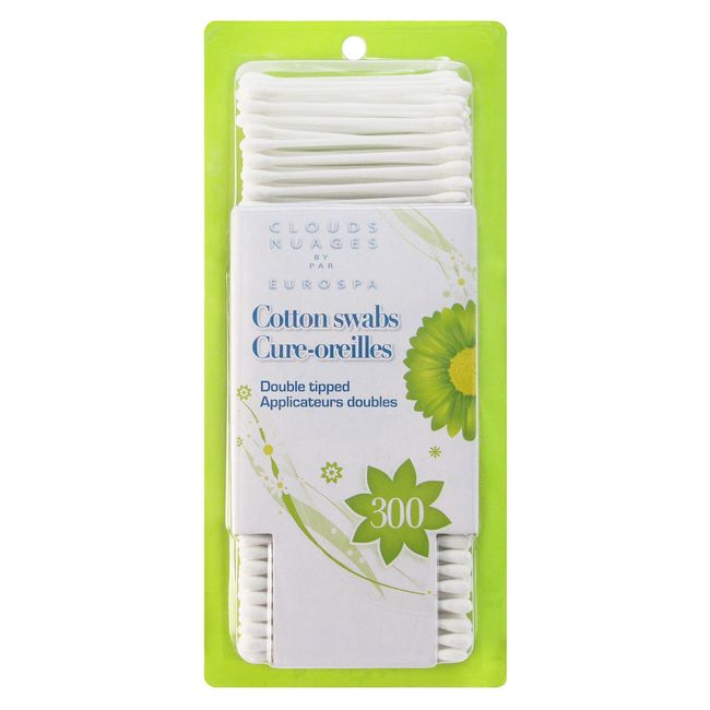 Double Tipped Cotton Swabs, 300 count | FoodServiceDirect.ca - Canada's ...