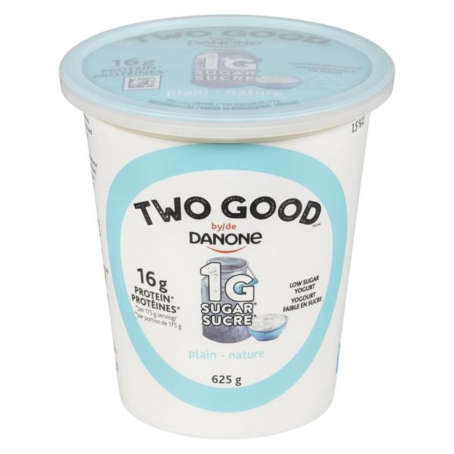 TWO GOOD Greek Yogurt PLAIN 625g | FoodServiceDirect.ca - Canada's ...