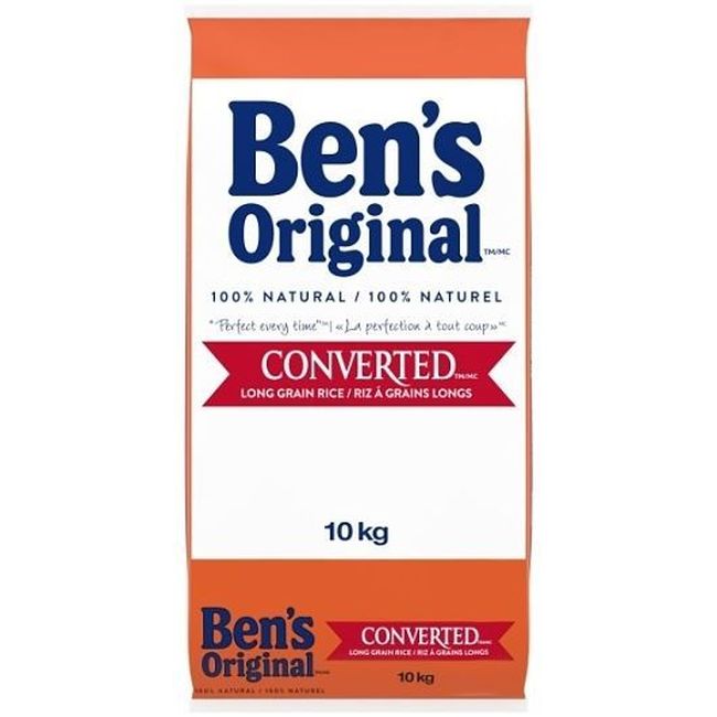 Original Converted Brand Rice, 10 Kilogram | FoodServiceDirect.ca ...