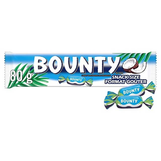 Bounty Bounty Fs 8ct Fs 20 X 80g Cs (bounty Confectionary)