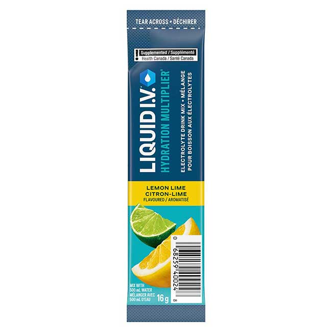 Liquid I.V. Lemon Lime, 16 g -- 100 per case