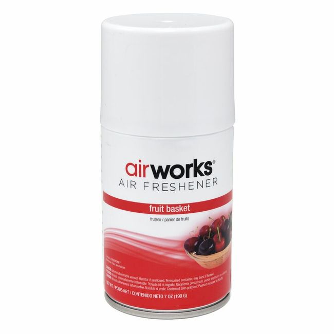 Airworks Fruit Basket Metered Aerosol Air Freshener| 7 Ounce